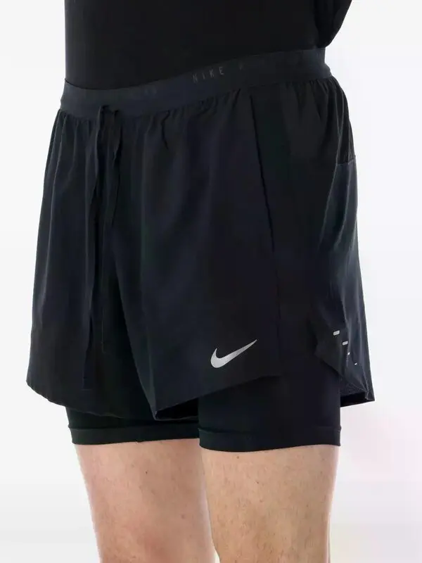 Nike Layered Logo-print Shorts