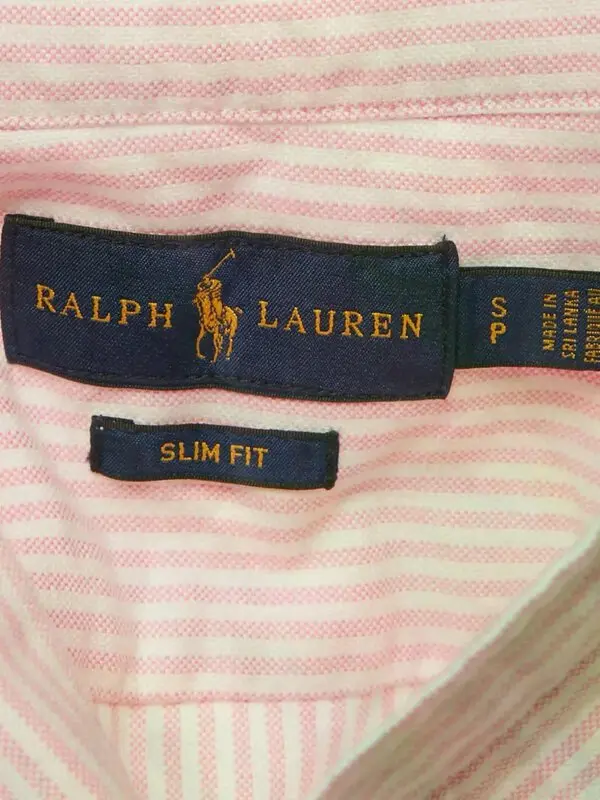 Ralph Lauren Striped Slim-fit Shirt - Pink