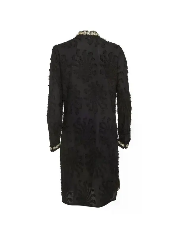 Roberto Cavalli Embellished Cotton Mini Dress