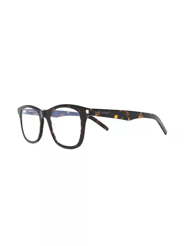 Saint Laurent Sl 286 Slim Square-frame Glasses