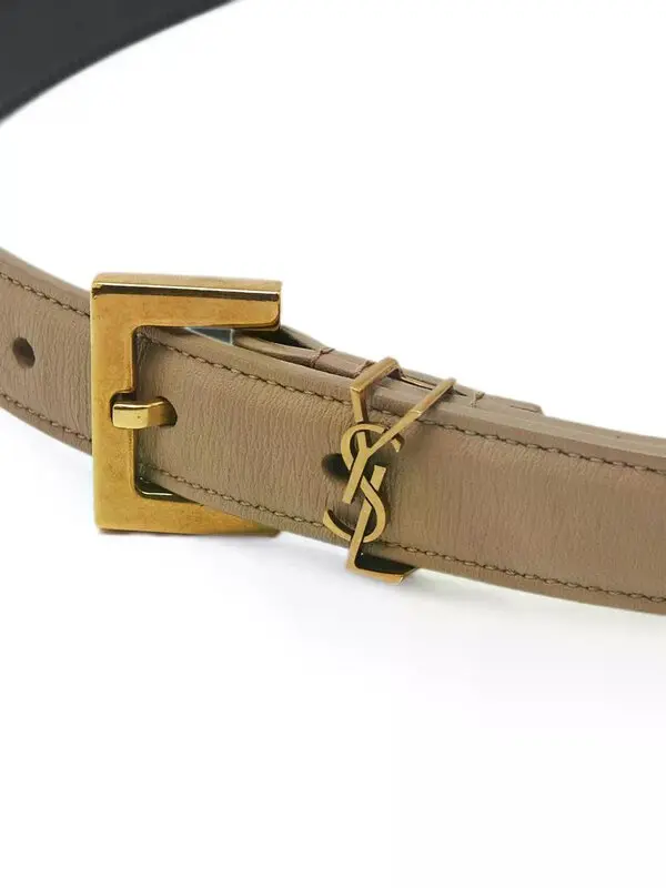 Saint Laurent Cassandre Slim Belt
