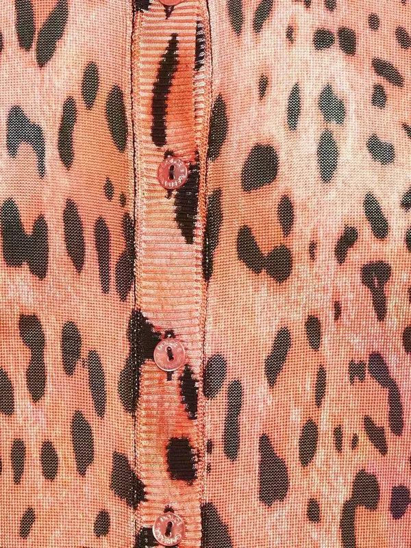 Dolce & Gabbana Leopard-print Knit Cardigan