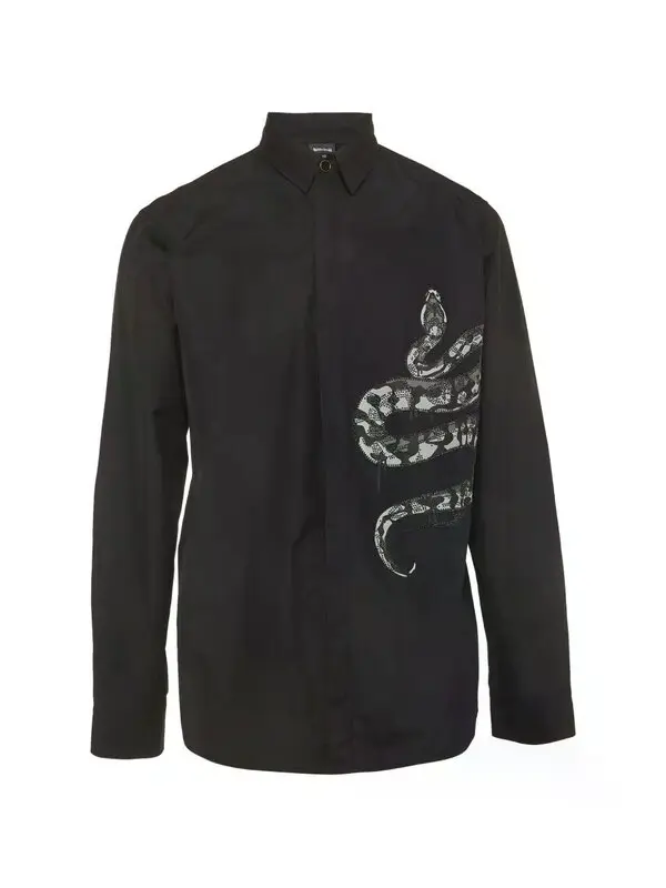 Just Cavalli Snake-print Shirt