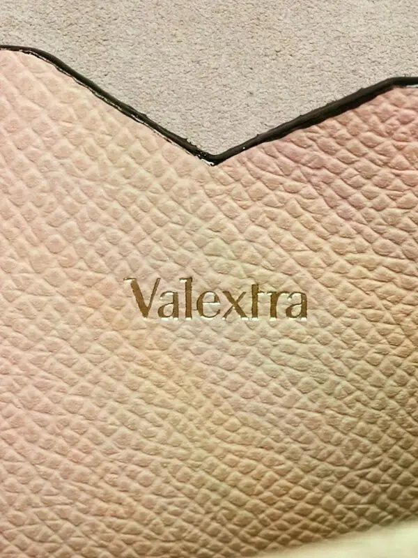 VALEXTRA VINTAGE Mini Iside Leather Backpack