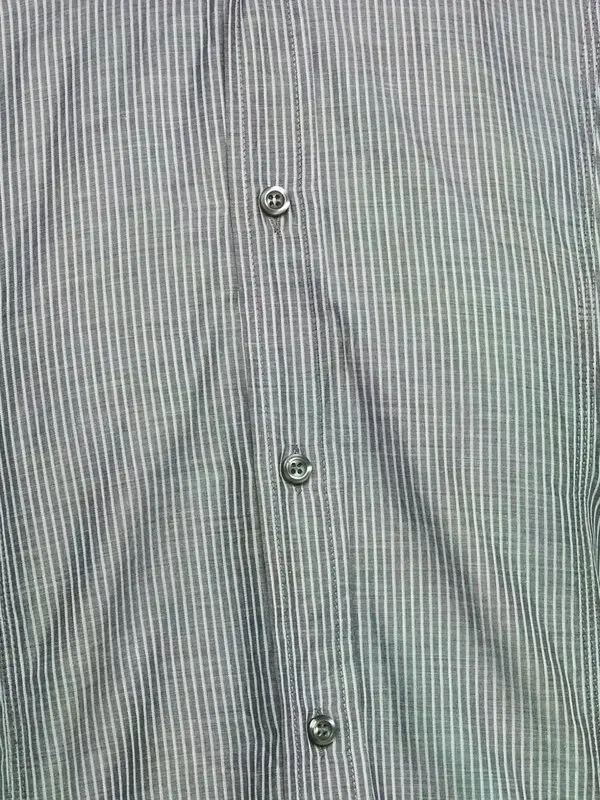 Emporio Armani Striped Button-front Shirt