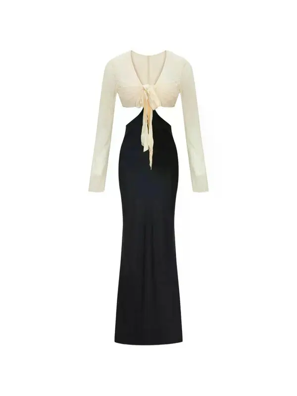 OCCLEUS Renee Maxi Dress With Lace Detailing