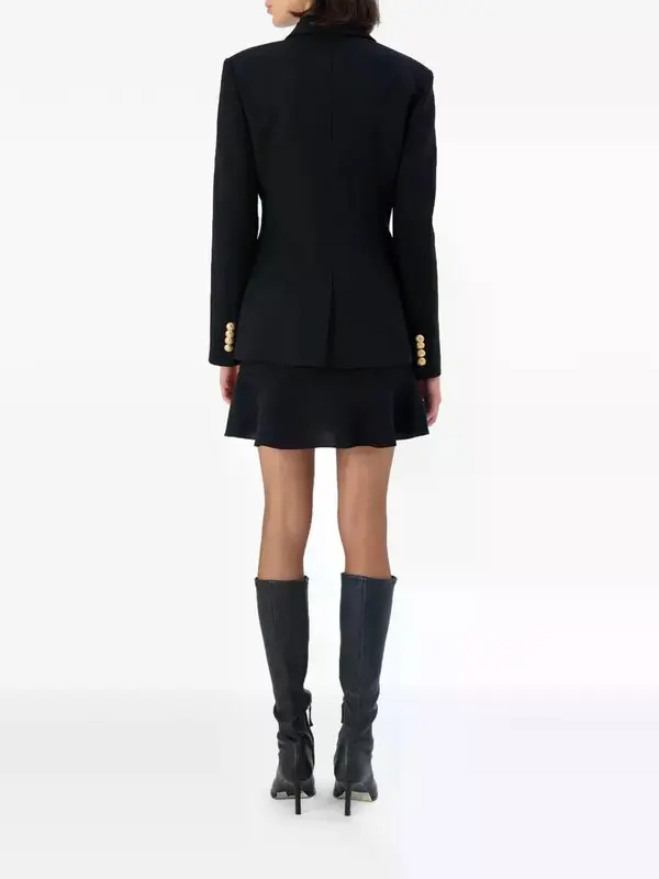 OCCLEUS Noir Double-breasted Blazer