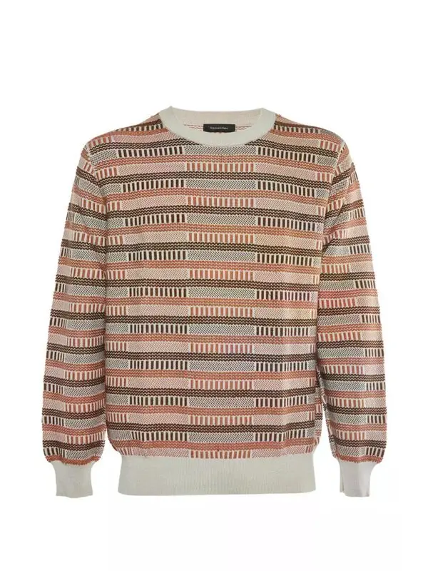 Ermenegildo Zegna Crew Neck Sweater - Brown