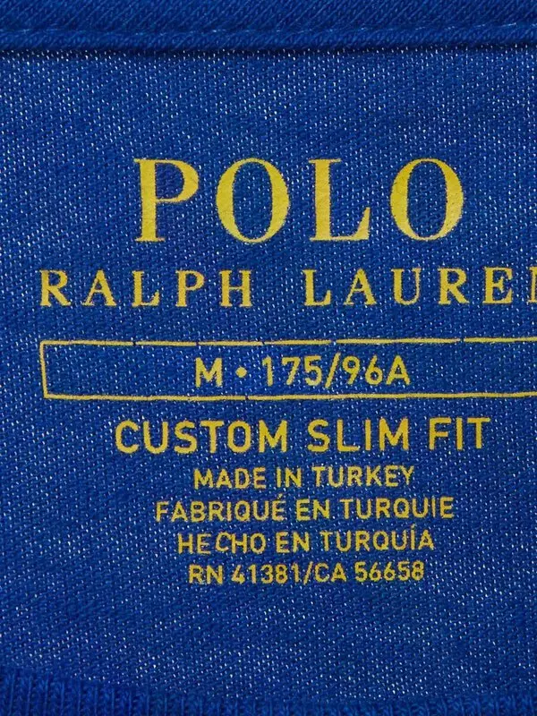 Polo Ralph Lauren Embroidered-logo T-shirt - Blue