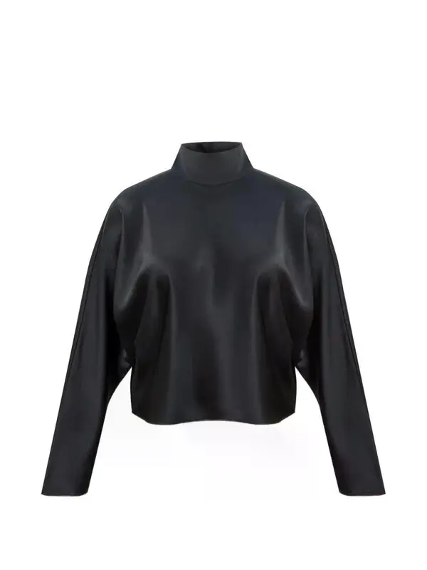 OCCLEUS Tonya Long-sleeve Blouse - Black