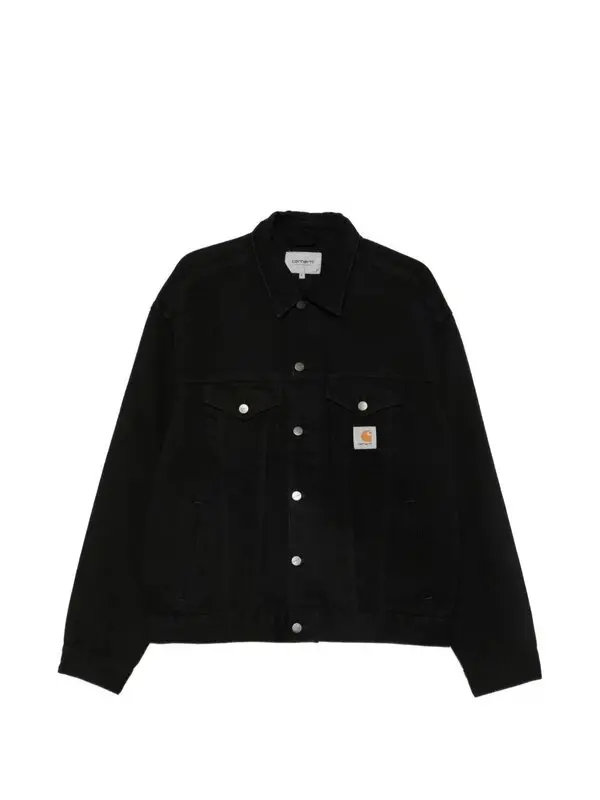 Carhartt Work In Progress Helston Buttoned Jacket - Black