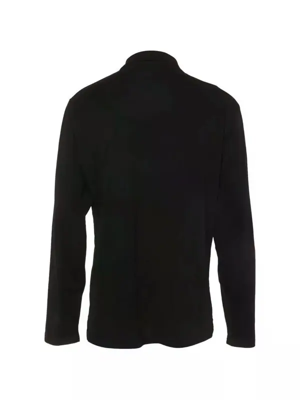 Versace Logo Tiger-print Polo Shirt