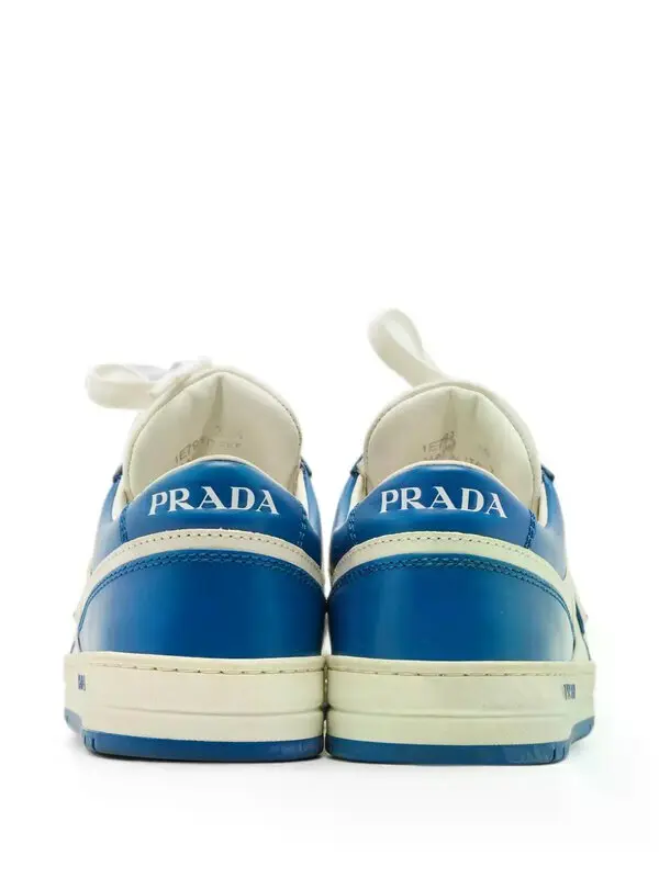 Prada Downtown Leather Sneakers