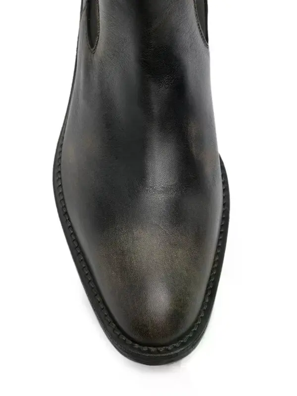 ANN DEMEULEMEESTER Faded-effect Chelsea Boots