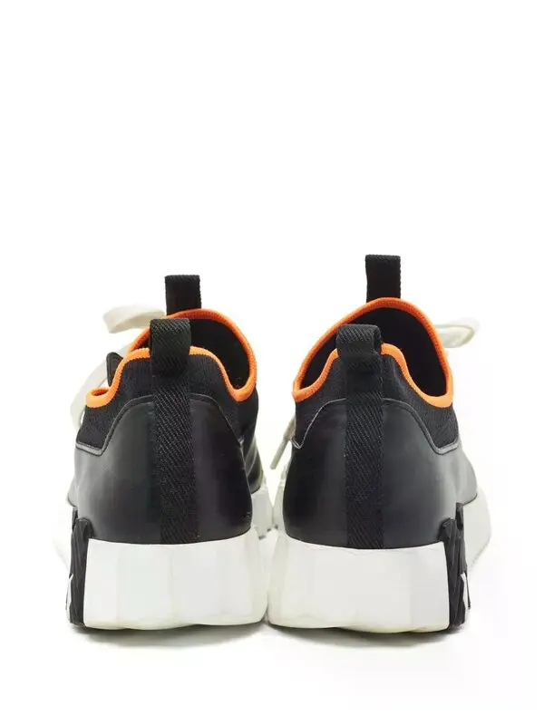 Hermès Leather Panel Sneakers