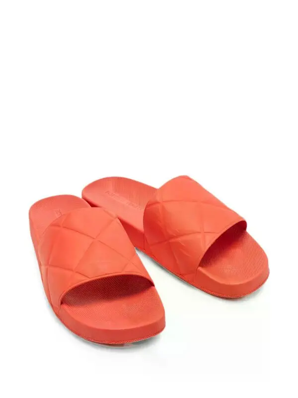 Bottega Veneta Quilted Slides
