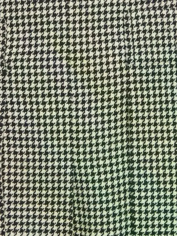 Gucci Houndstooth Pleated Mini Skirt