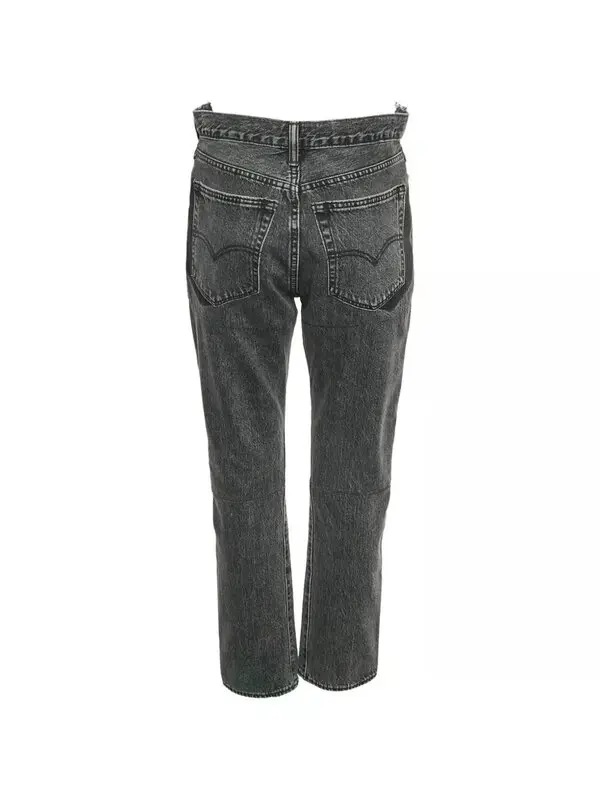 Vetements X Levi's Reworked High-waisted Jeans - Black