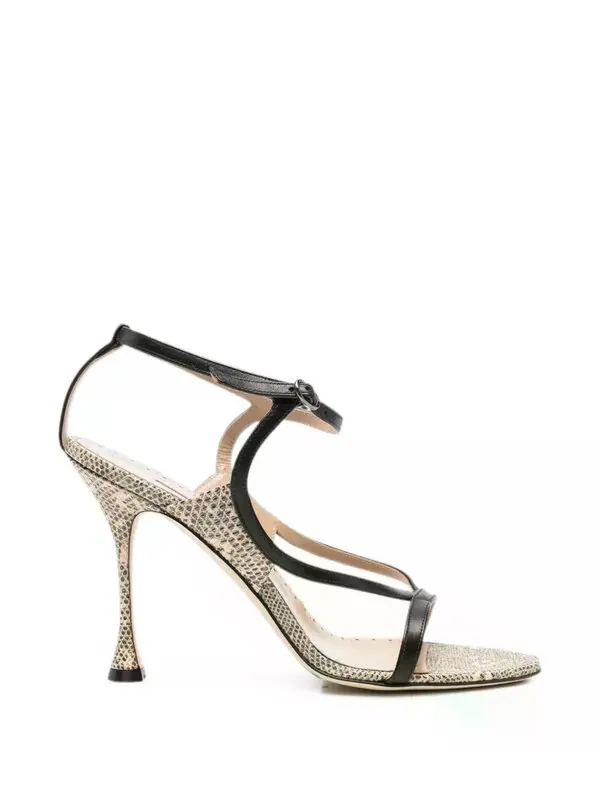 Manolo Blahnik Tibula Sandals - Neutrals