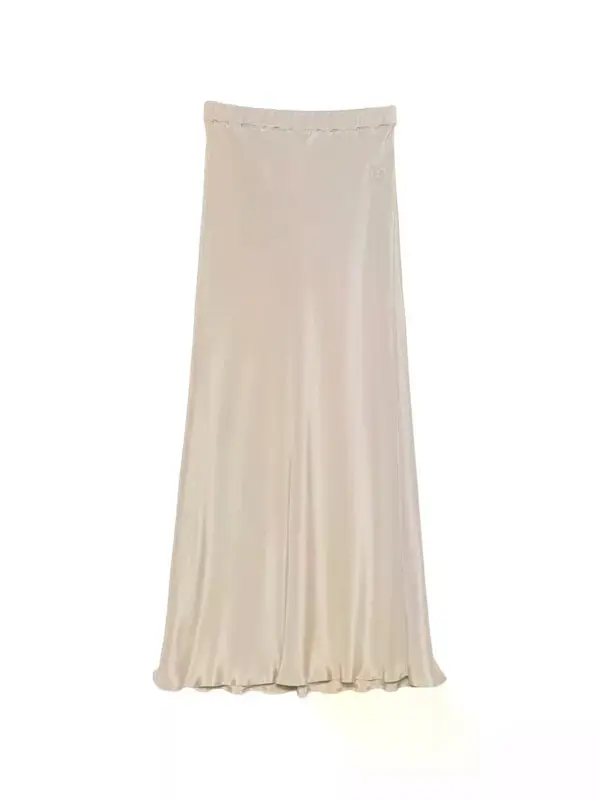 Max Mara Sospiro Satin Skirt - Neutrals