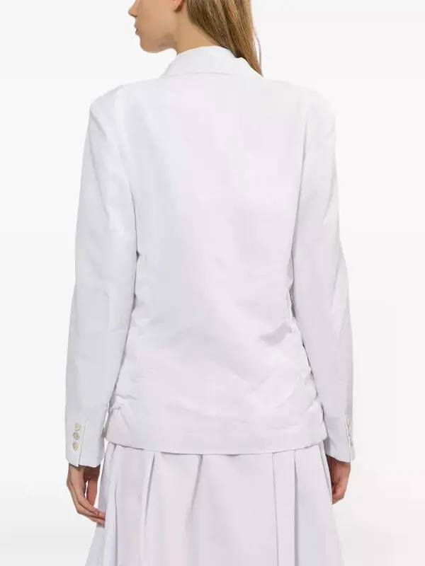 Comme Des Garçons Notched Lapel Buttoned Jacket