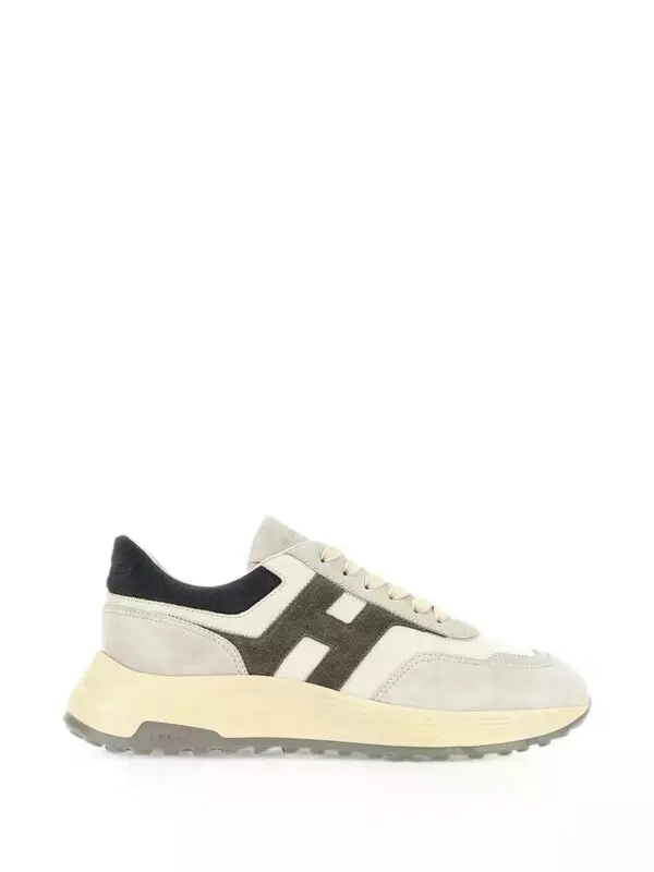 Hogan Hyperlight Suede And Leather Sneakers