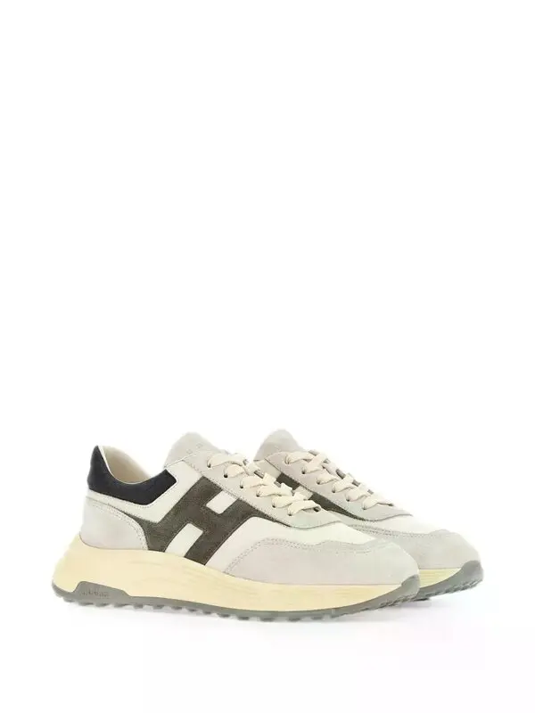 Hogan Hyperlight Suede And Leather Sneakers