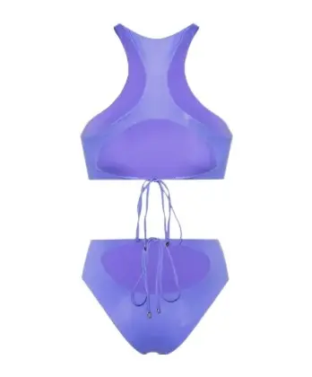 Attico Cut Out Stretched Bikini Set