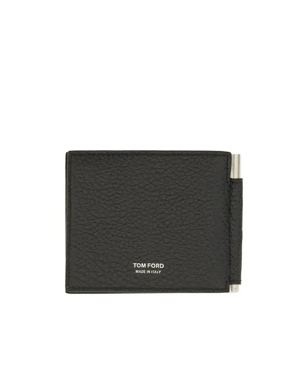 TOM FORD T-detail Leather Wallet