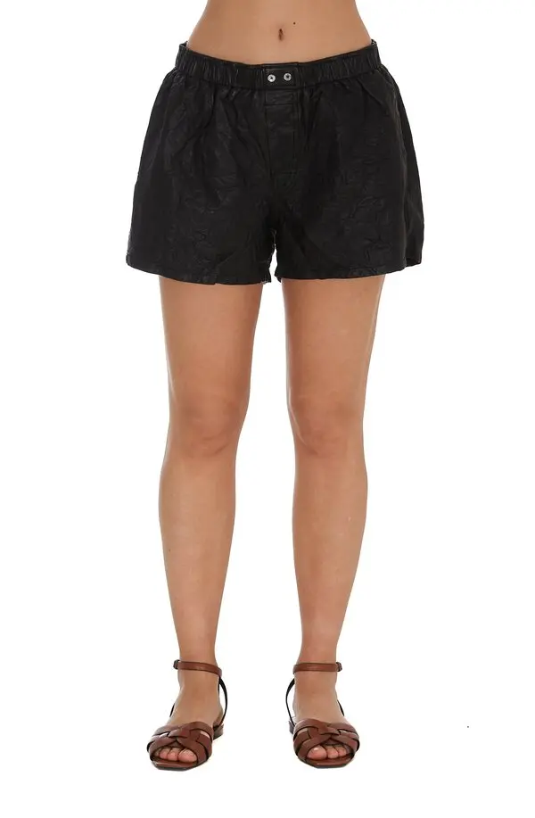 Zadig&Voltaire Voltaire Elasticated-waistband Crinkled Shorts
