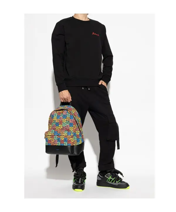 Balmain Kiss-printed Drawstring Sweatpants