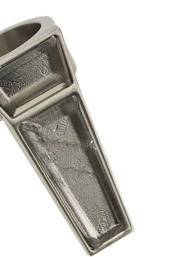 Rick Owens Crystal Trunk Ring