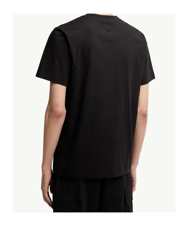 Moncler Three-dimensional Logo Cotton T-shirt