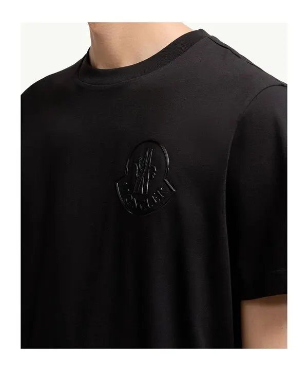 Moncler Three-dimensional Logo Cotton T-shirt