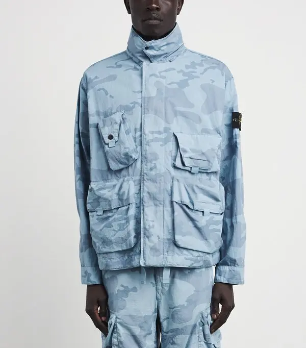 Stone Island Ripstop Faded Camo Jacket