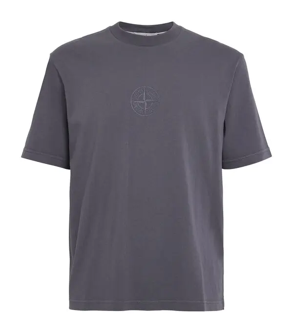 Stone Island Organic Cotton Logo T-shirt