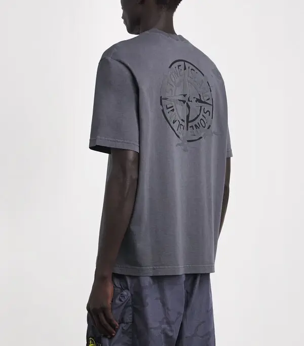 Stone Island Organic Cotton Logo T-shirt