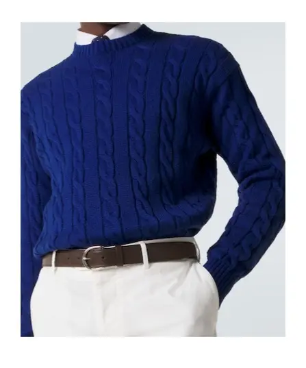 Dunhill Cable-knit Cotton Sweater