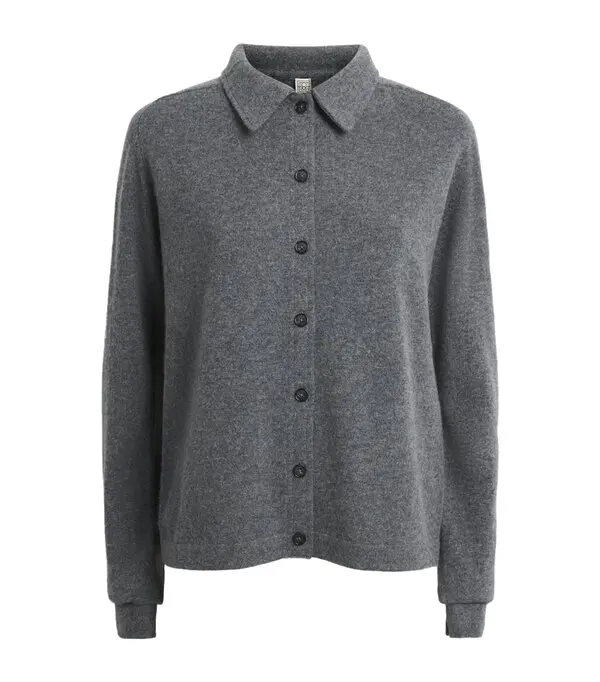 TOTEME Cashmere Polo Cardigan