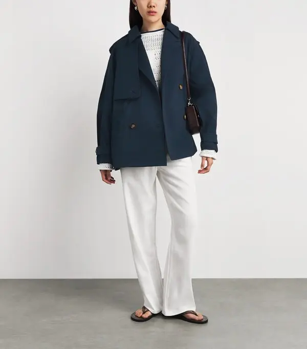 Polo Ralph Lauren Cotton Balloon Trench Coat