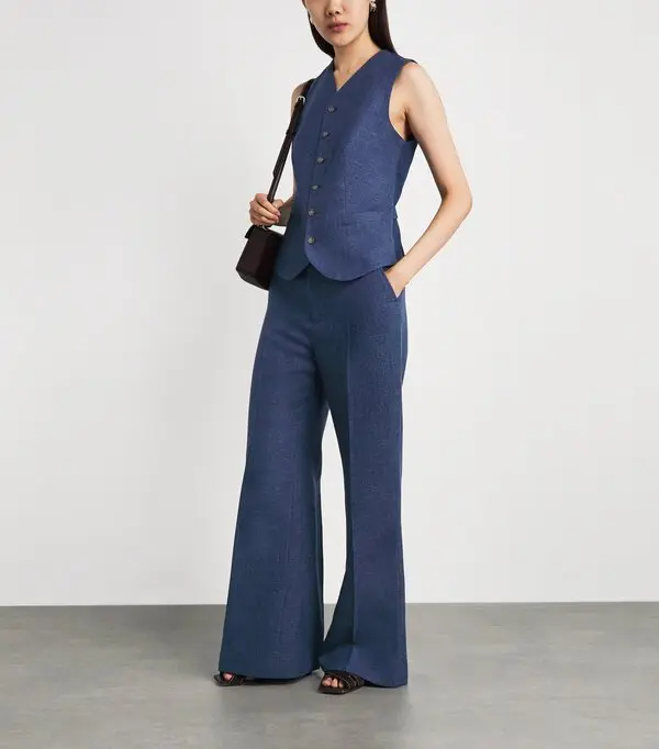 Polo Ralph Lauren Linen-cotton Waistcoat