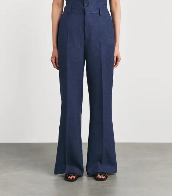 Polo Ralph Lauren Linen-cotton Beaton Trousers