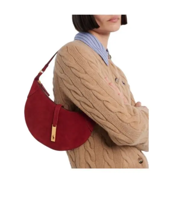 Polo Ralph Lauren Solid-color Versatile Shoulder Bag