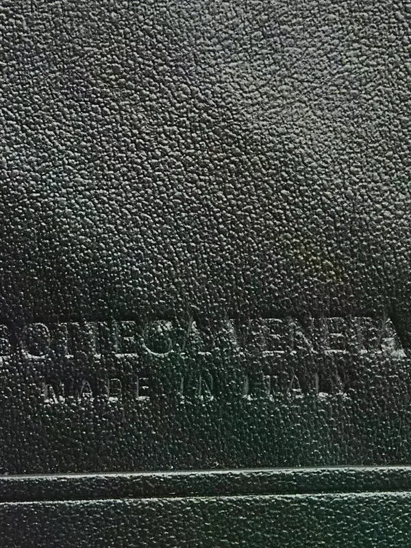 Bottega Veneta Intrecciato Luggage Tag