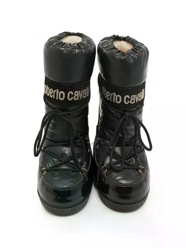 Roberto Cavalli Logo-patch Snow Boots
