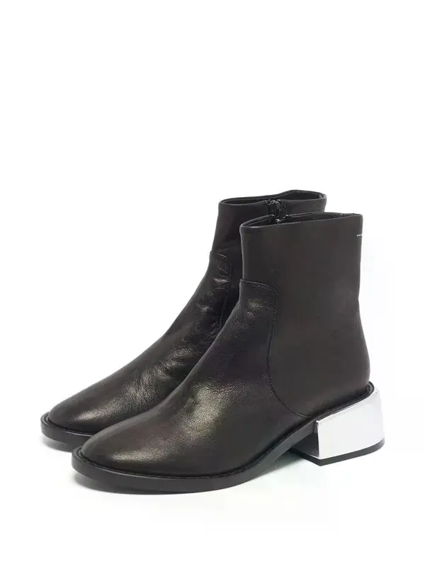 MAISON MARGIELA Leather Ankle Boots