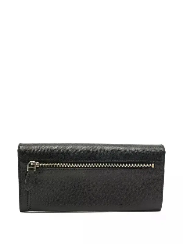 Prada Leather Flap Wallet