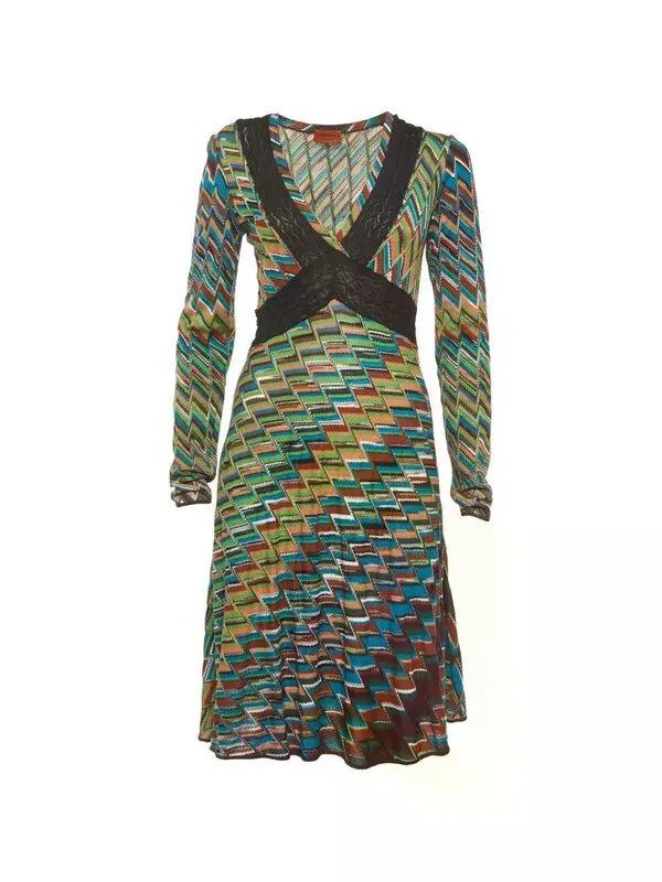 Missoni Zig-zag Knit Midi Dress