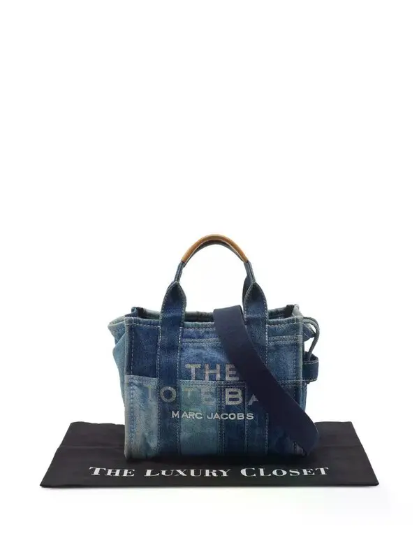 Marc Jacobs The Tote Denim Bag - Blue