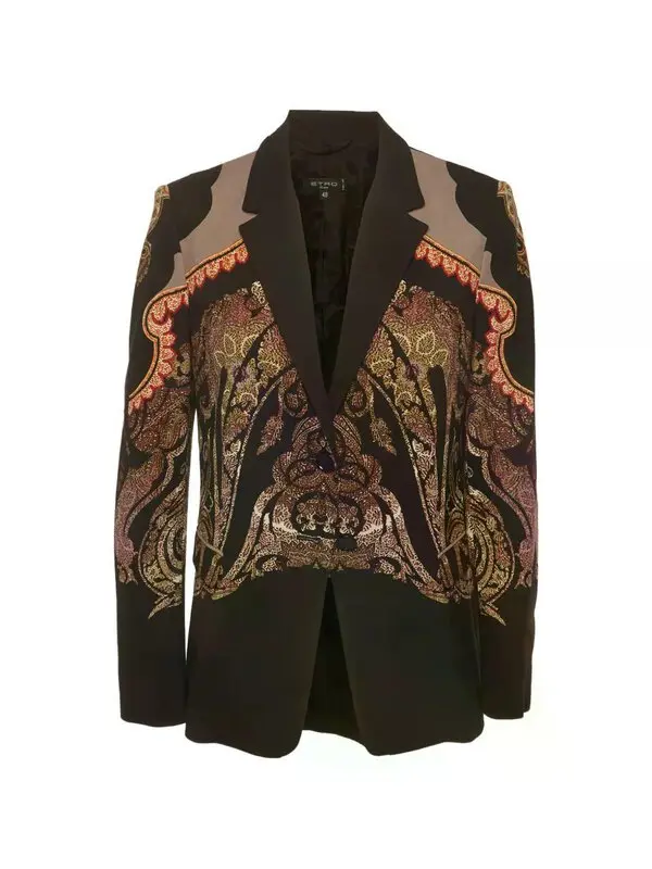 Etro Paisley Print Blazer